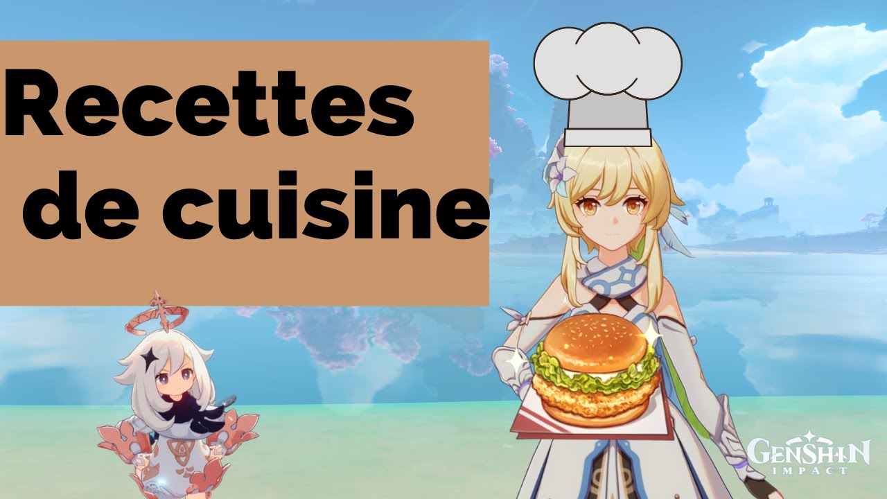 Genshin Impact - Recette de Cuisine - Avec Inazuma - YouTube