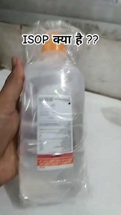 ISOP Fluid #ivfluids #nursing #doctors #ytshorts #ytfeed #ytviral #shorts #trsau #infusion #dns ...