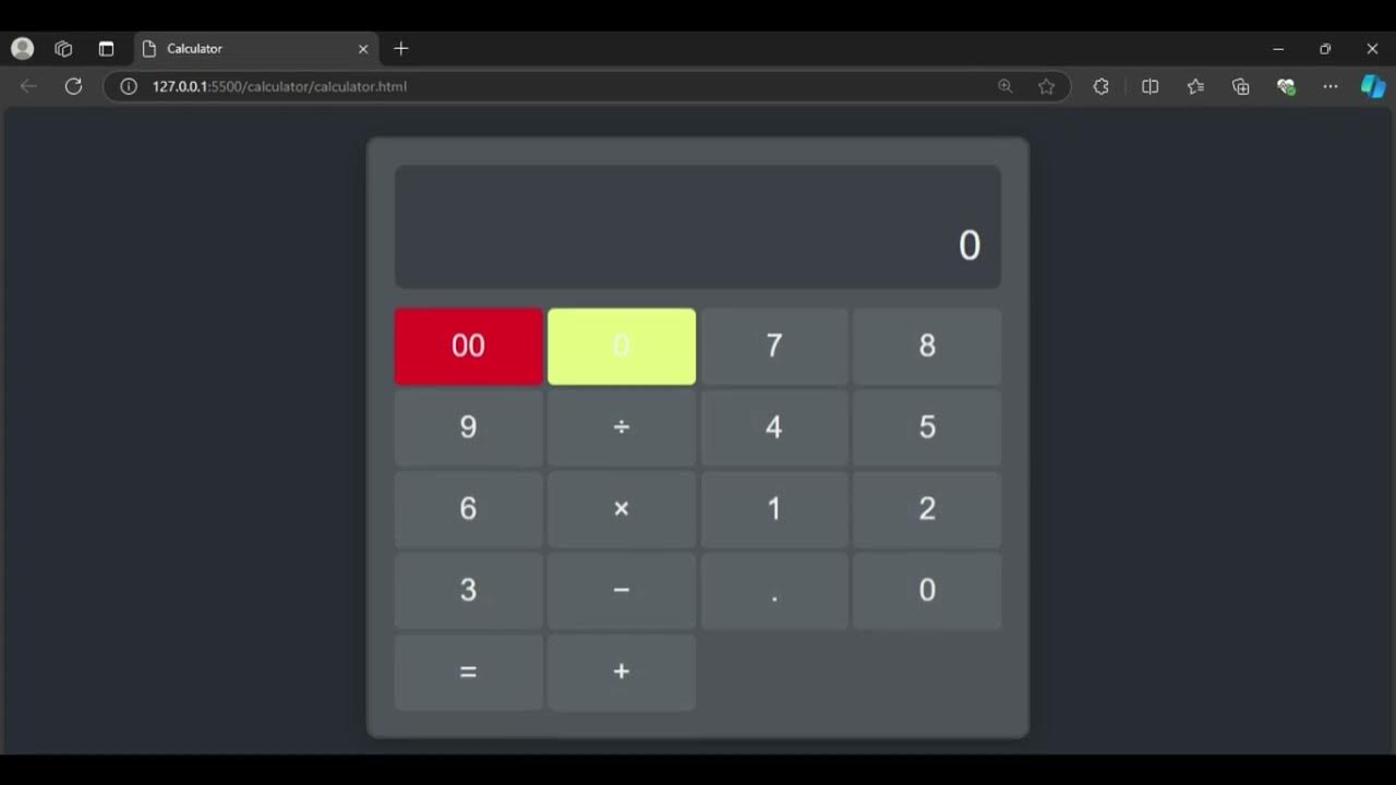 CS50 Final Project(Calculator) - YouTube