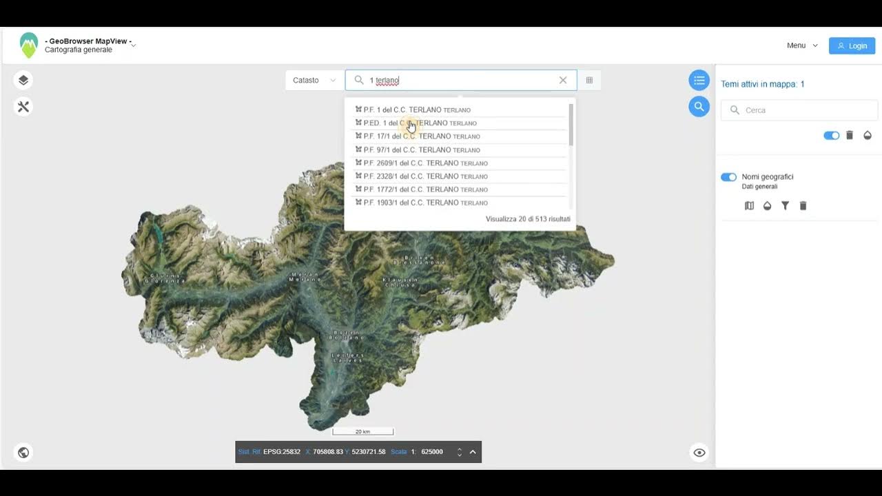 Tutorial 14 - Ricerca veloce in banche dati selezionate in MapView - YouTube
