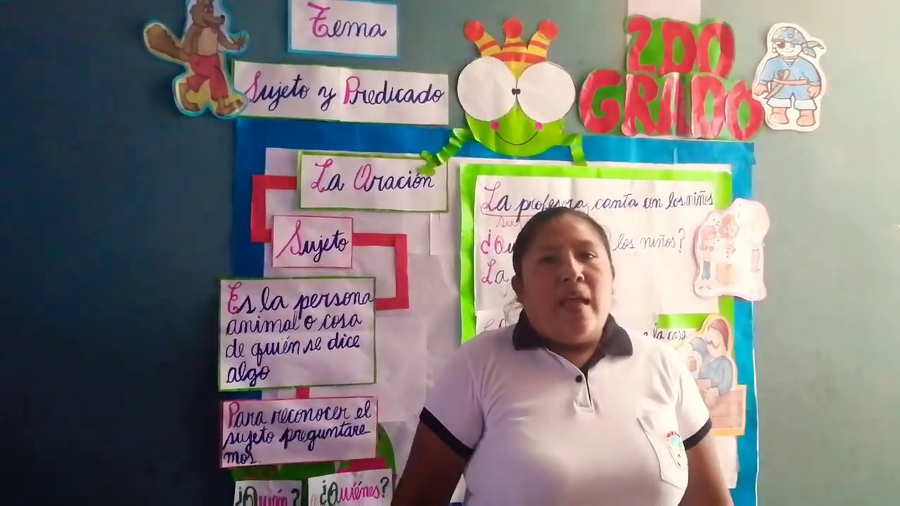 Sujeto y Predicado1-Miss Soledad 2do. - YouTube