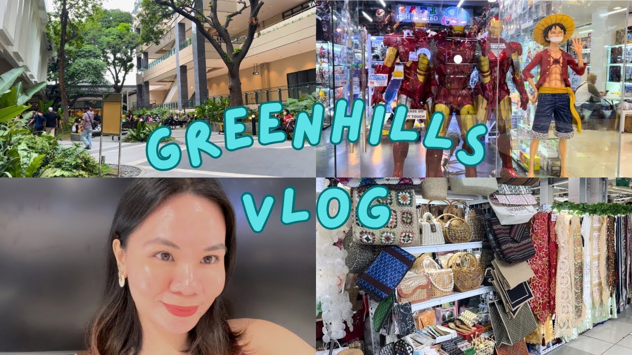 Errand day + Walk around Greenhills 2024 - YouTube