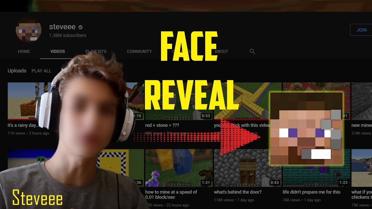 Steveee Face Reveal [ With Proof ] - YouTube