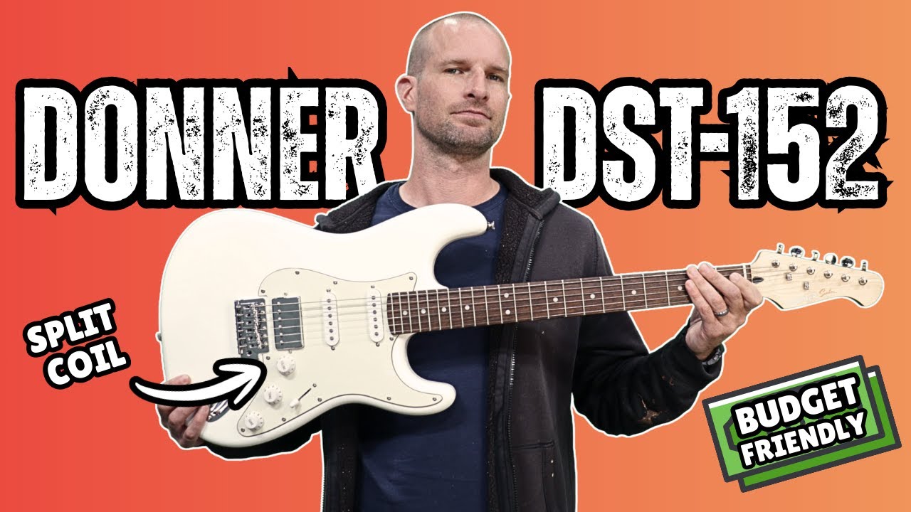Best Budget Guitar? Donner DST-152 - YouTube