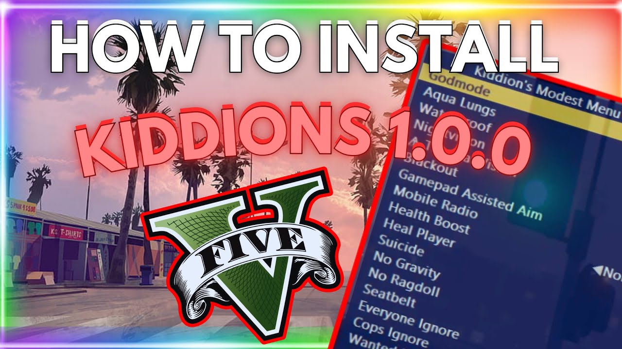 KIDDIONS TUTORIAL 1.0.0 [GTAV, 2024] - YouTube