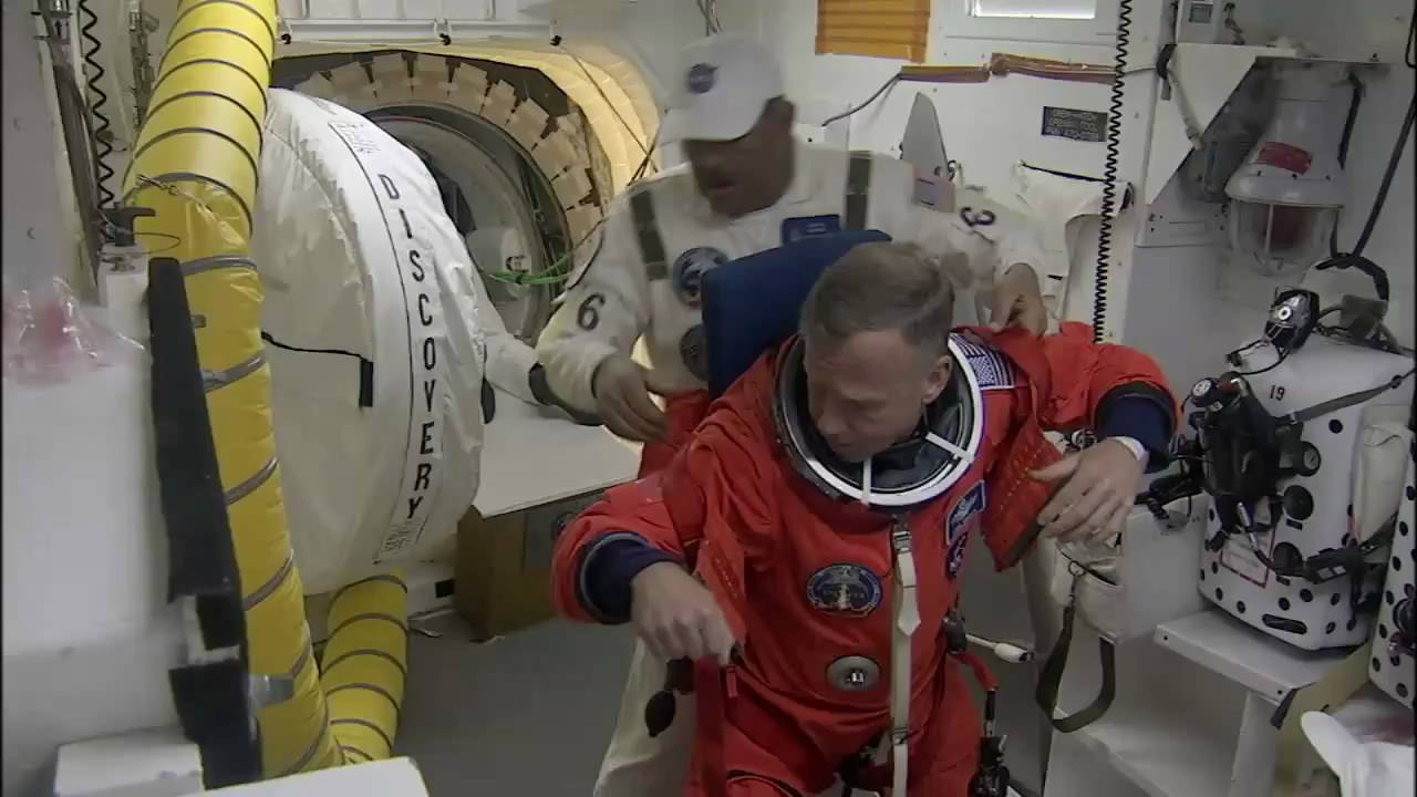 STS-133 Crew Ingress - YouTube