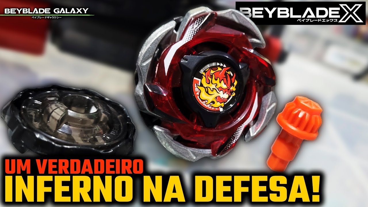 HELLS REAPER B9-60H tem uma defesa incrível! [Beyblade X ベイブレードX] - YouTube
