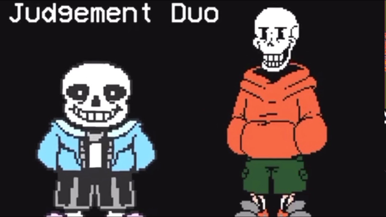 Judgement Duo (UNDERTALE + UNDERSWAP) - YouTube