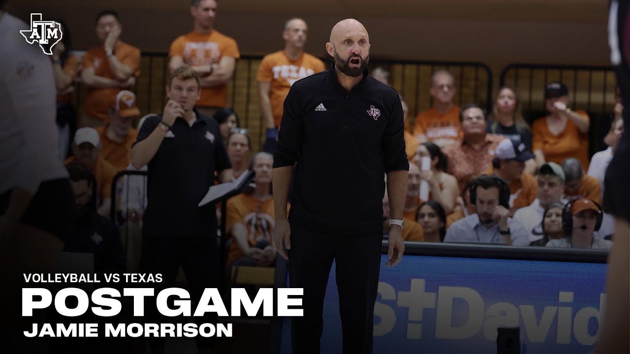 Texas Postgame: Jamie Morrison - YouTube