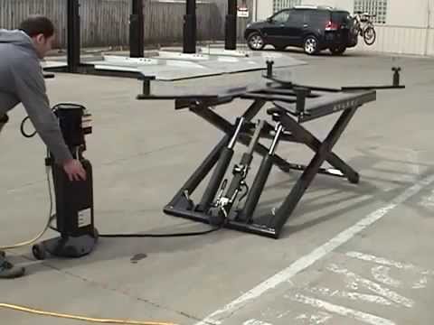 MR6 Mid Rise Car Lift - YouTube