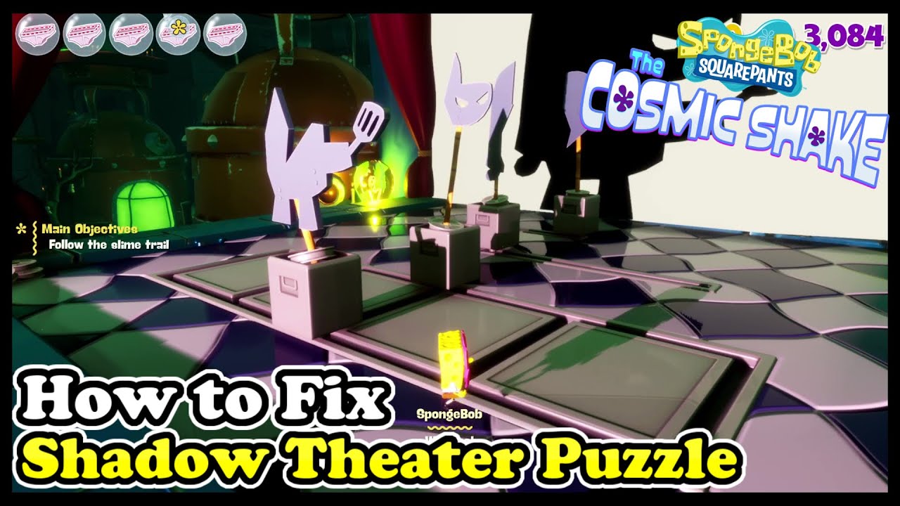 How to Fix the Shadow Theater SpongeBob SquarePants The Cosmic Shake ...