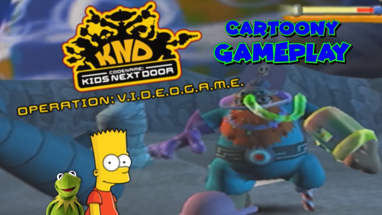 Cartoony Gameplay: Codename Kids Next Door Operation V.I.D.E.O.G.A.M.E ...