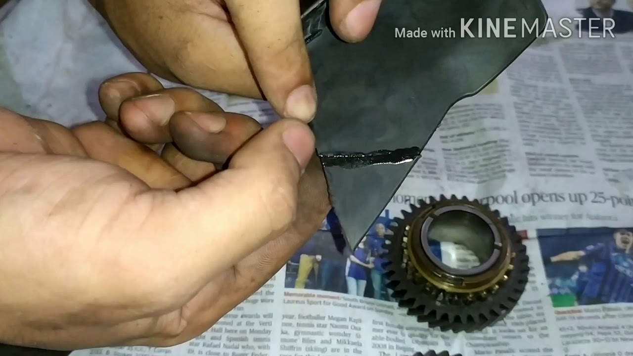 Plastic welding using Fevi Kwik a mechanic's way. - YouTube