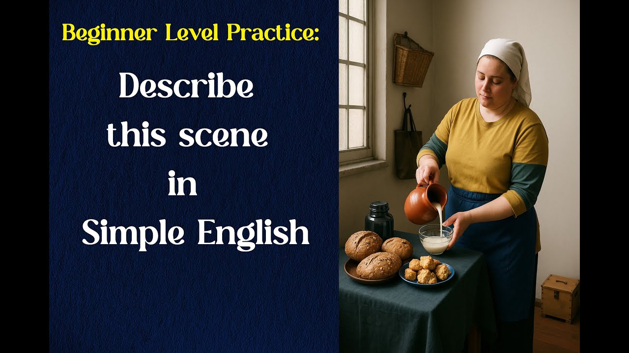 Describe a Picture in Simple English – Visual Practice for Beginners # ...
