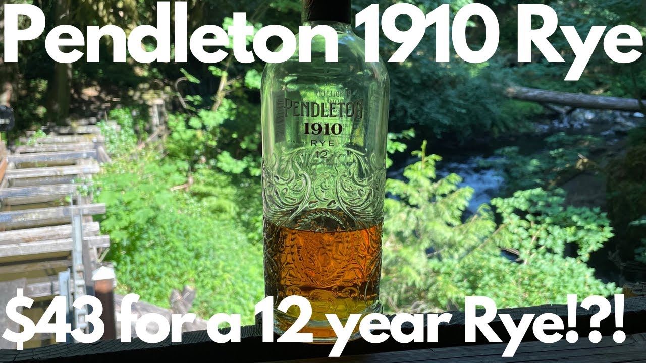 Pendleton 1910 Rye Whiskey Review - YouTube