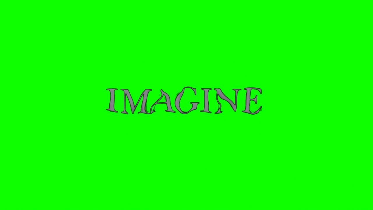 Imagine Entertainment Logo Green Screen (Red) - YouTube