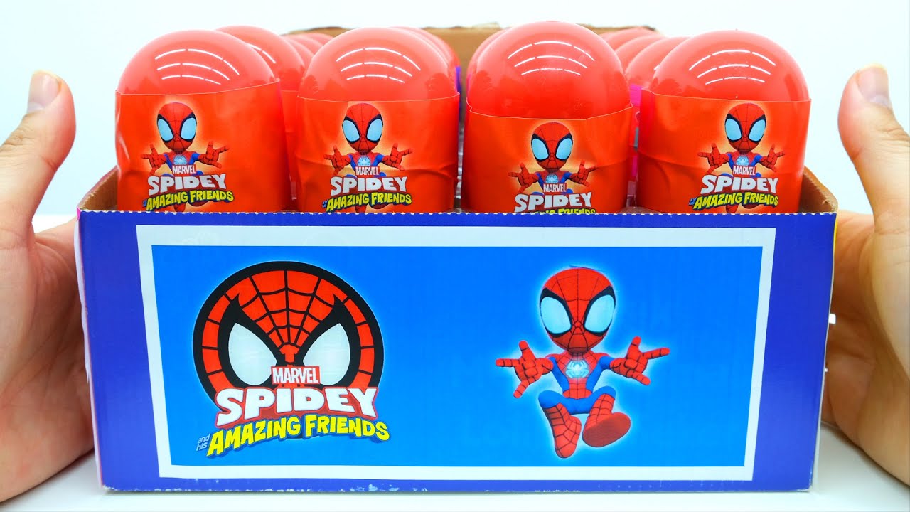 Spider-Man Toy Surprise Collection | Unboxing Spidey and His Amazing ...