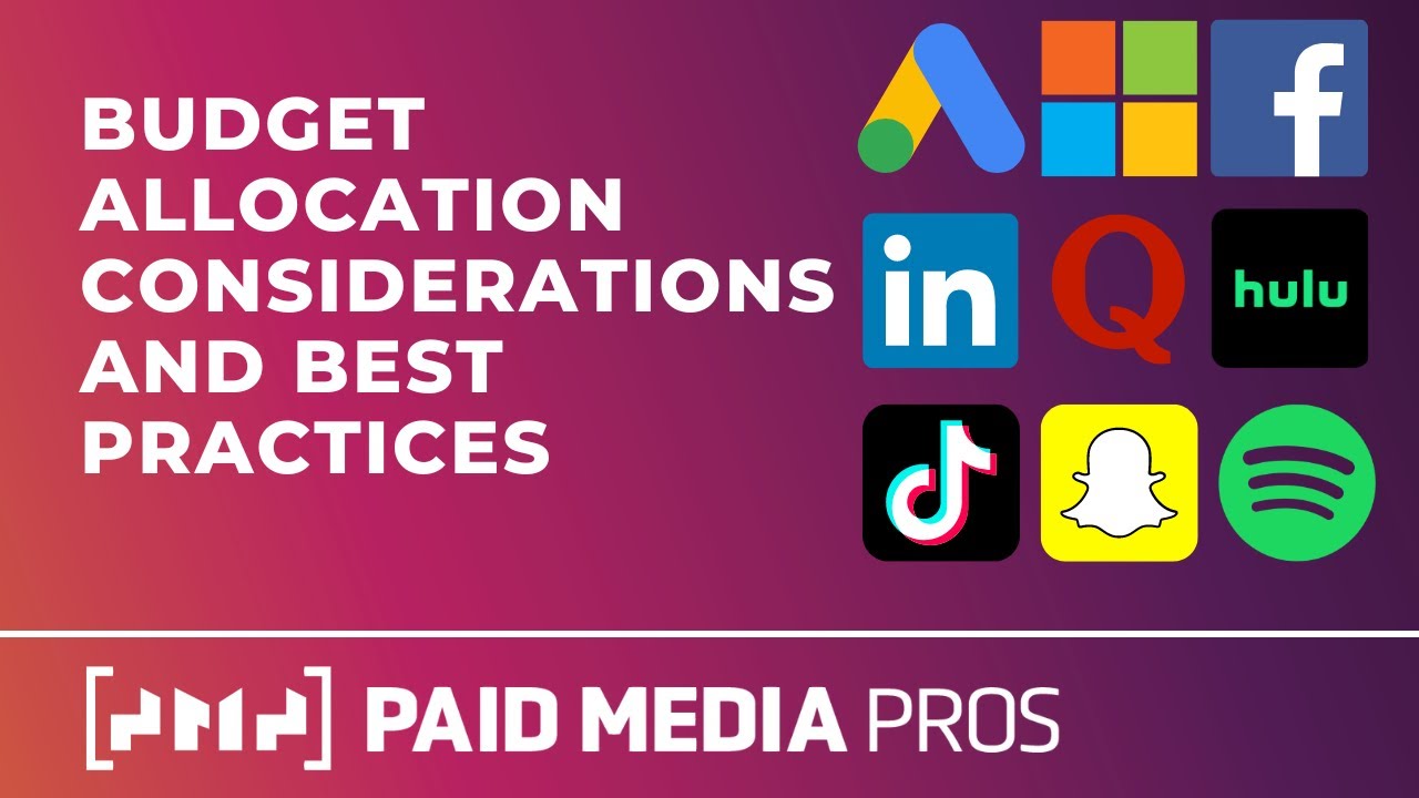 Budget Allocation in Paid Media - YouTube