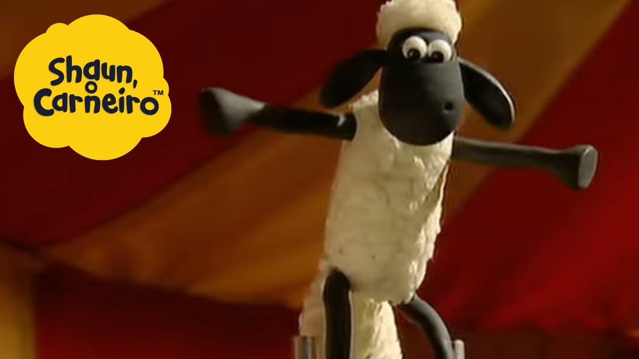 🐑Shaun, o Carneiro [Shaun the Sheep] Ovelha na corda bamba 🐑 Hora ...