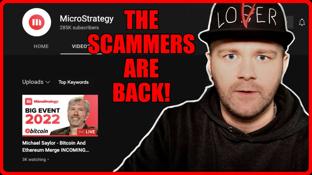SCAMMERS ARE BACK AGAIN!! (ACMofficial HACKED By MicroStrategy!) - YouTube
