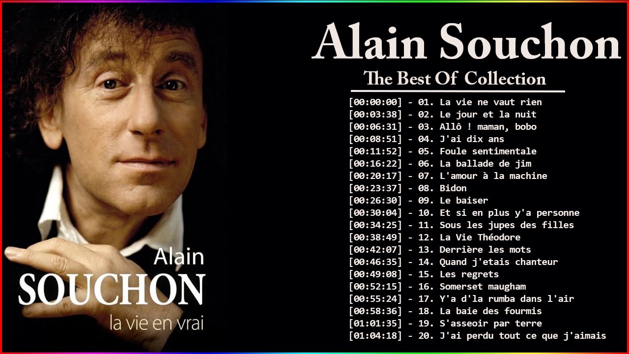 The Best Of Alain Souchon Collection || Alain Souchon Album Playlist ...