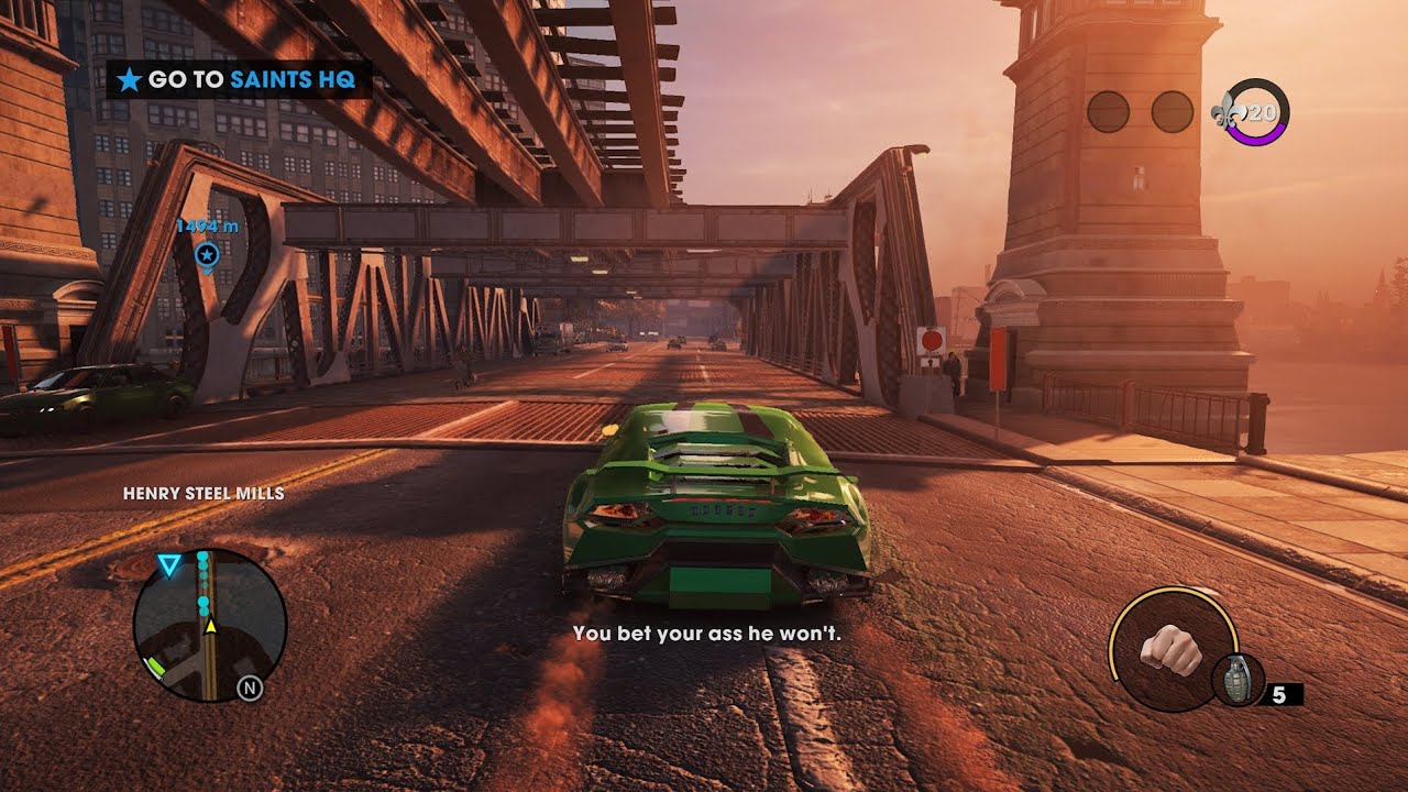 Saints Row The Third Remastered: Free Roam Gameplay - YouTube