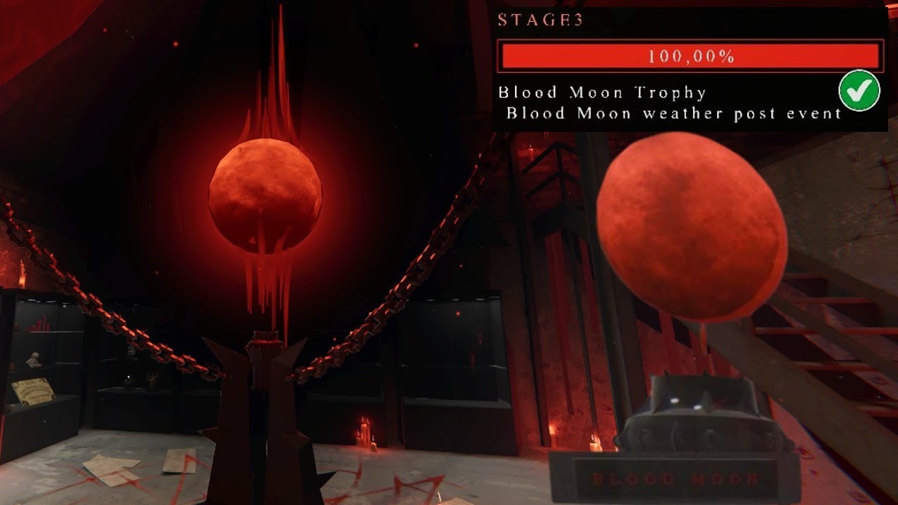 The Blood Moon is FINALLY HERE, Stage 3 finished - Phasmophobia Blood ...