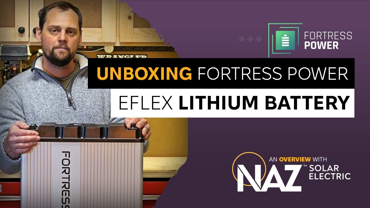 Unboxing the Fortress Power eFlex Lithium Battery - YouTube