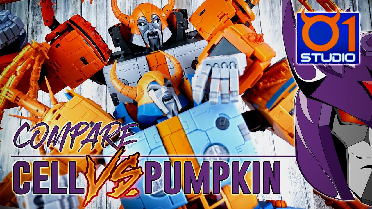 01 Studio Cell VS Pumpkin Vergleich | Unicron | The Nerd Crate Too ...