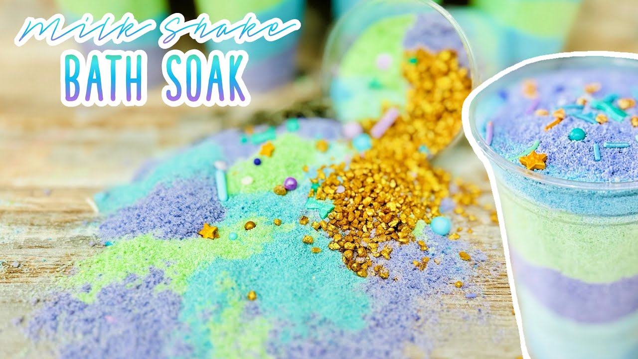 Indulge In A Mermaid Milkshake Bath Soak! Dive Into a Deep Sea Spa ...