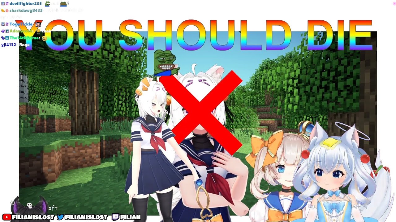 You don't deserve to live if you can't boil water - Filian, EmiOk ...