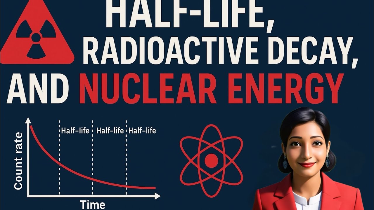 Half-life,Radioactive Decay,and Nuclear energy - YouTube