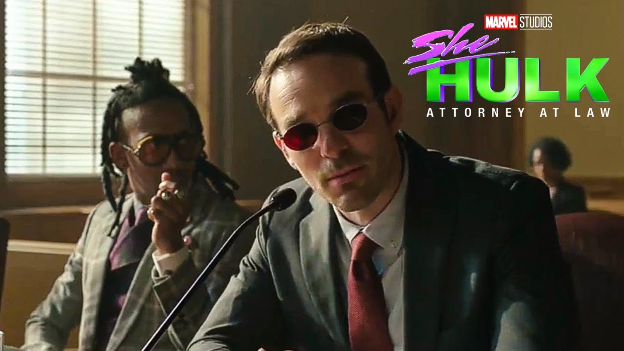 She Hulk VS Daredevil - Court Room Fight Scene - She-Hulk Episode 8 ...