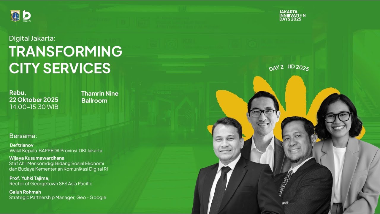 Digital Jakarta: Transforming City Services - YouTube