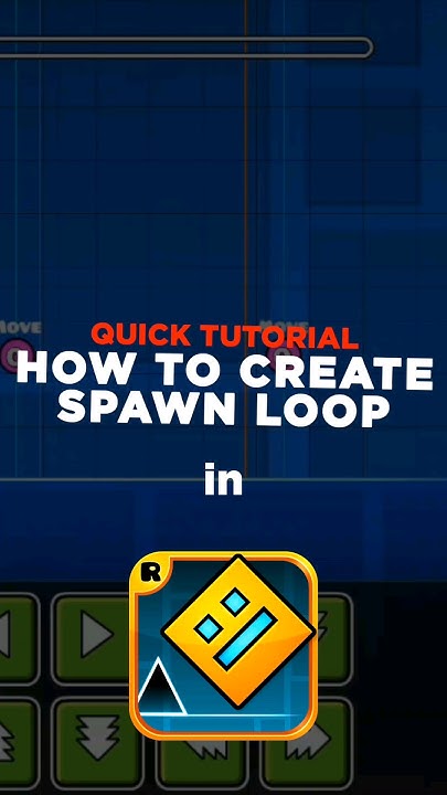 How to make spawn loop in geometry dash #geometrydash - YouTube