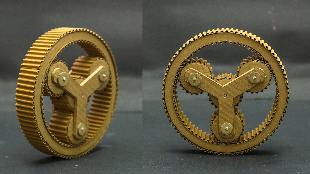 School Science Projects | Planetary Gear Working Model - YouTube