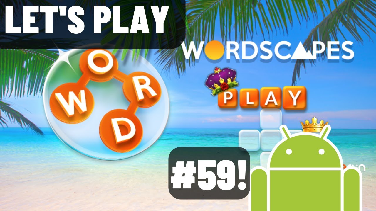 Wordscapes (Android): Level 107 - YouTube