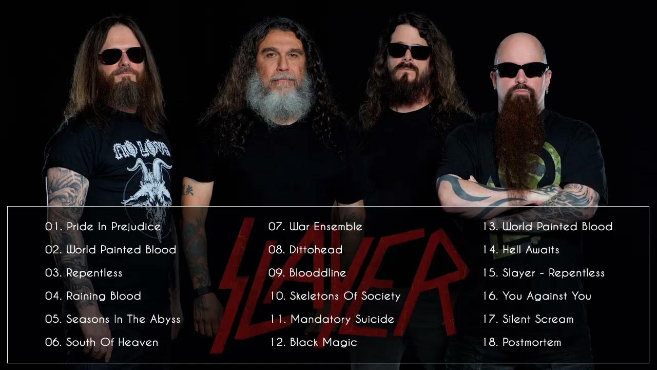Slayer Best Song Collection - The Greatest Hits Of Slayer Full Abum ...