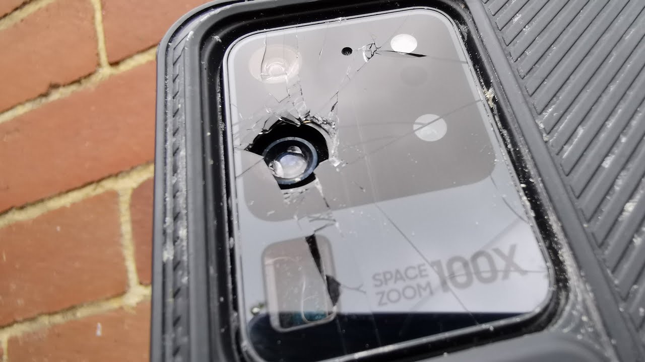 Samsung s20 ultra camera lens glass cracked fix - broken camera glass ...