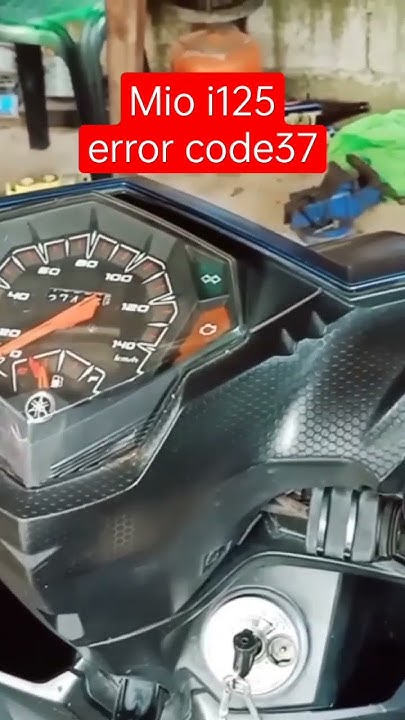 mio i125 error code 37 #mioi125 #errorcode - YouTube
