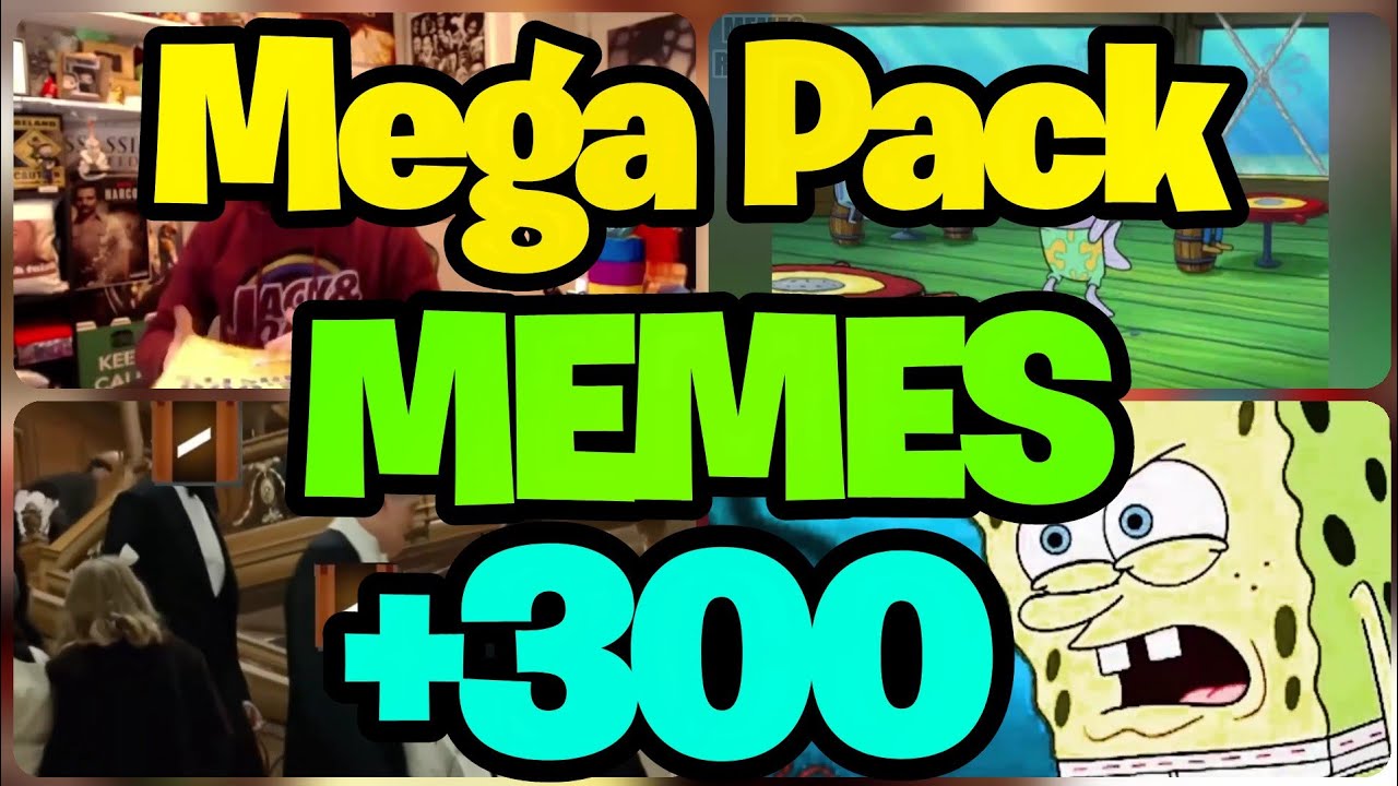 Super Pack De Imagenesmemessonidos Para Editar Tus Mega Pack Faceless