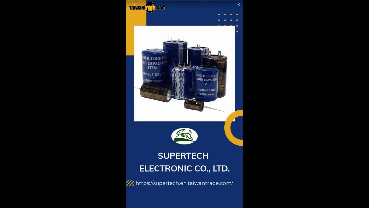Axial type ~Aluminum Electrolytic Capacitor | SUPERTECH ELECTRONIC CO ...