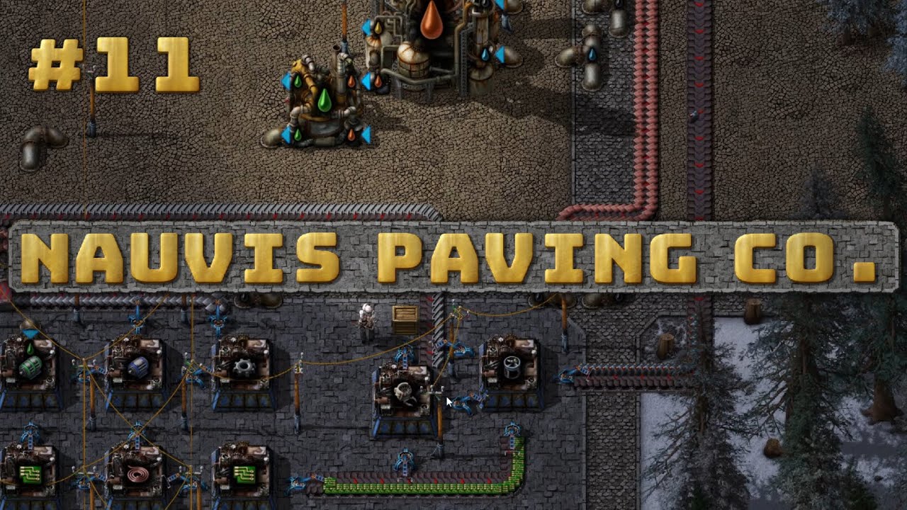 Pave Nauvis, Put up a Factory #11 - Flying Robots - Factorio Space ...