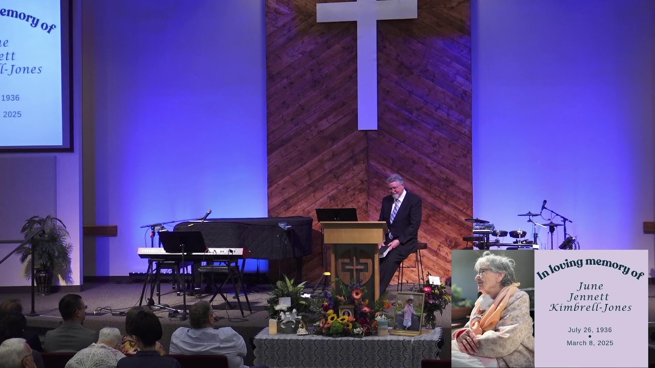June Jones Celebration of Life Service - YouTube