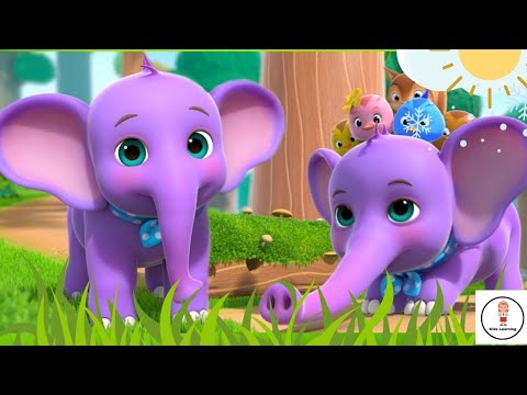 Mota Hathi Song | Fun And Learn | Elephant Rhyme For Kids | Five ...