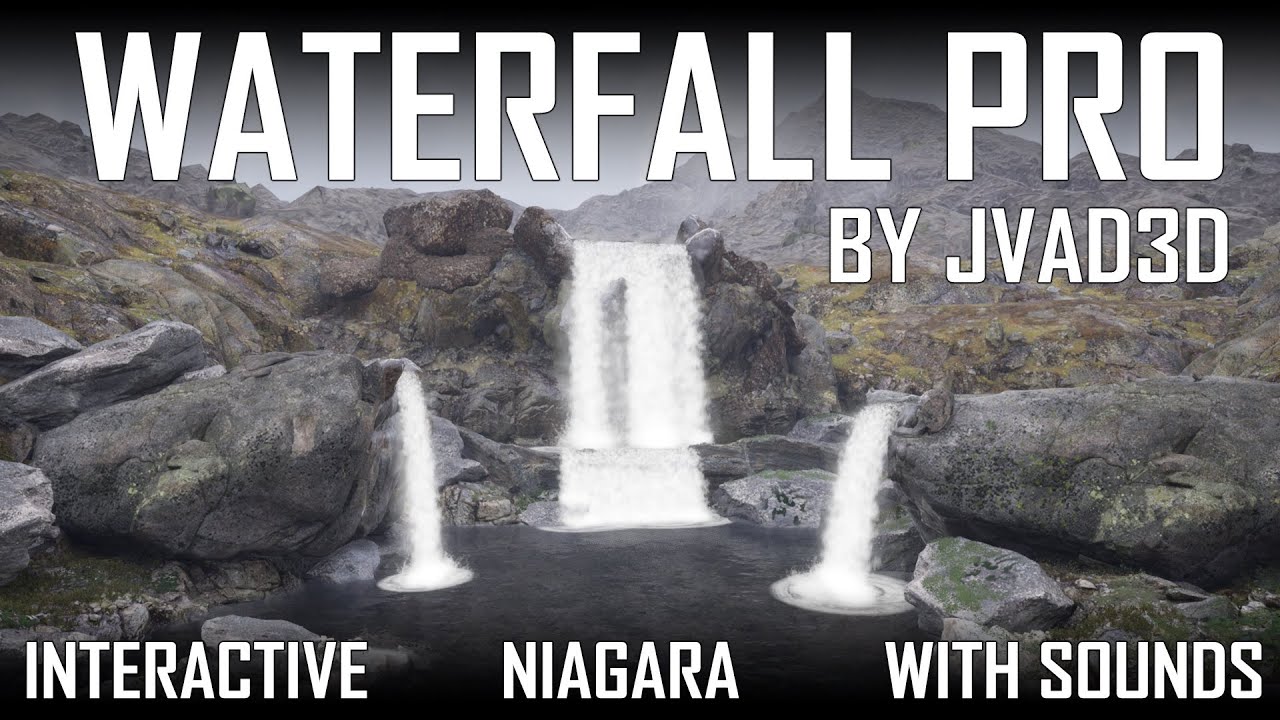 Waterfall Pro for Unreal Engine - YouTube
