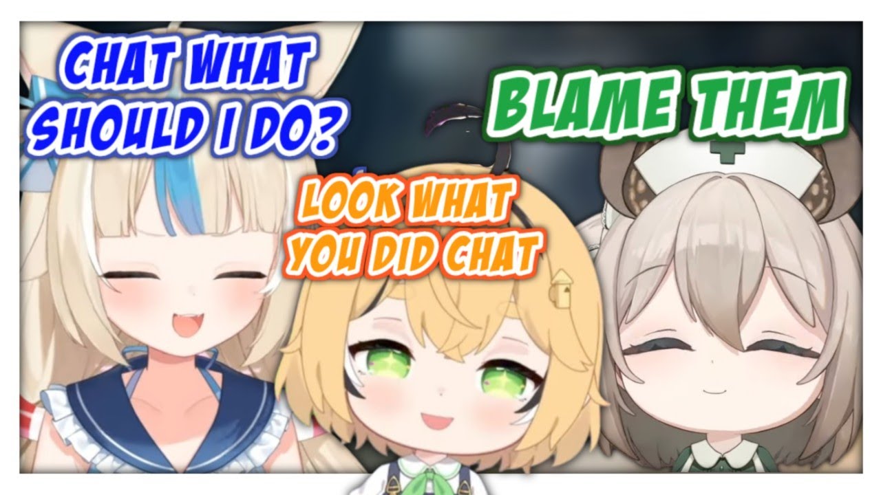 Chat's getting bullied by Saba, Dooby, and Nimi - YouTube