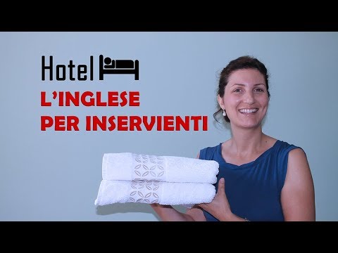 L'inglese per inservienti di albergo