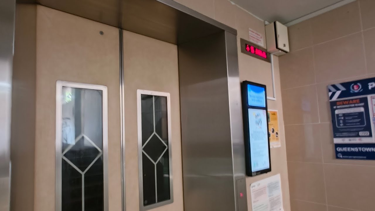 Fujitec elevators at Block 94 Commonwealth Drive - YouTube