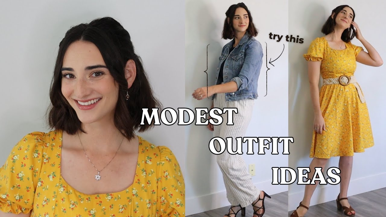 How To Dress MODESTLY And Look AMAZING *must-see tips and tricks* - YouTube